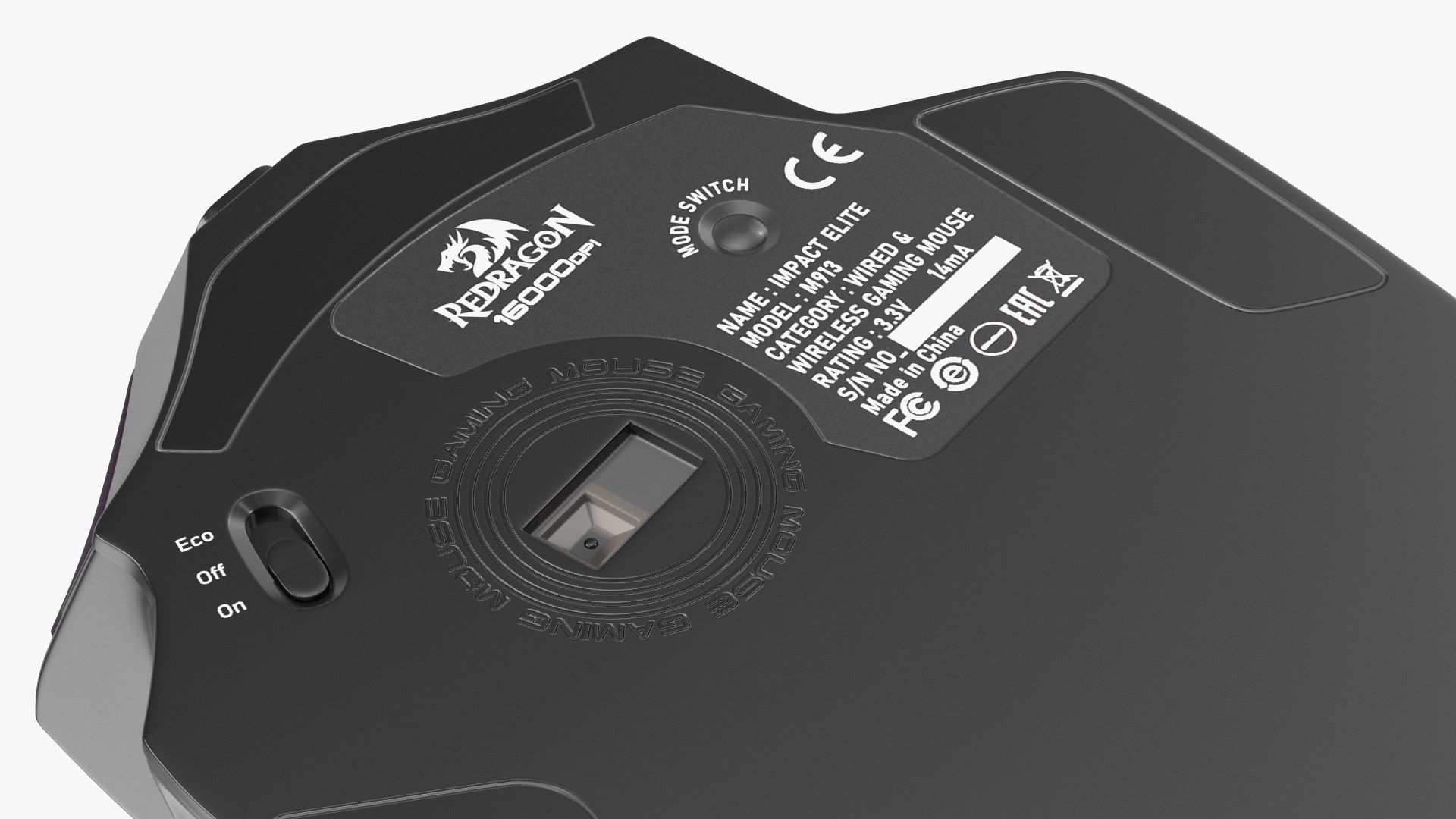 Reddragon IMPACT ELITE Wireless RGB Gaming Mouse 3D model - TurboSquid ...