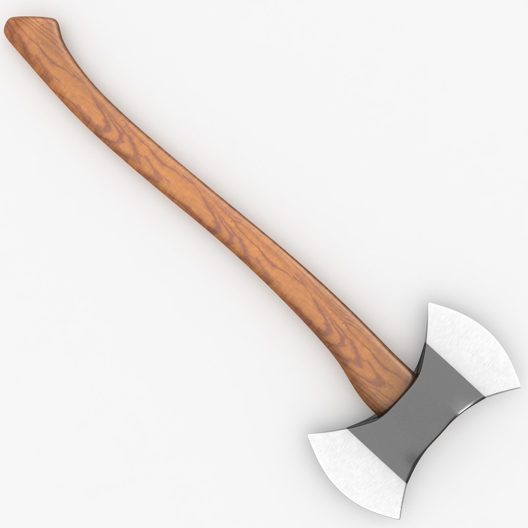 3d Realistic Axe 3 Model