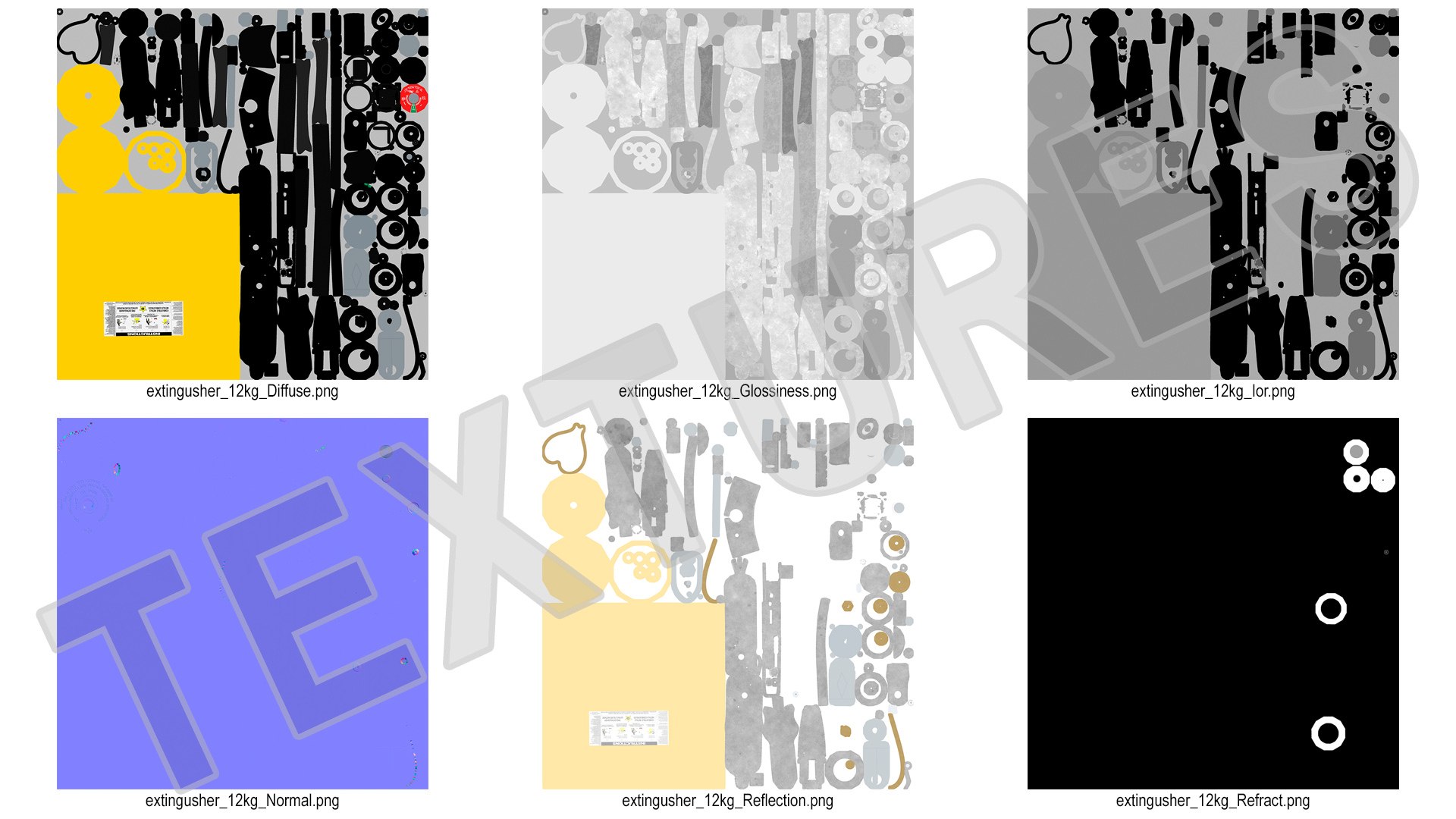 3D class d copper powder model - TurboSquid 1689264