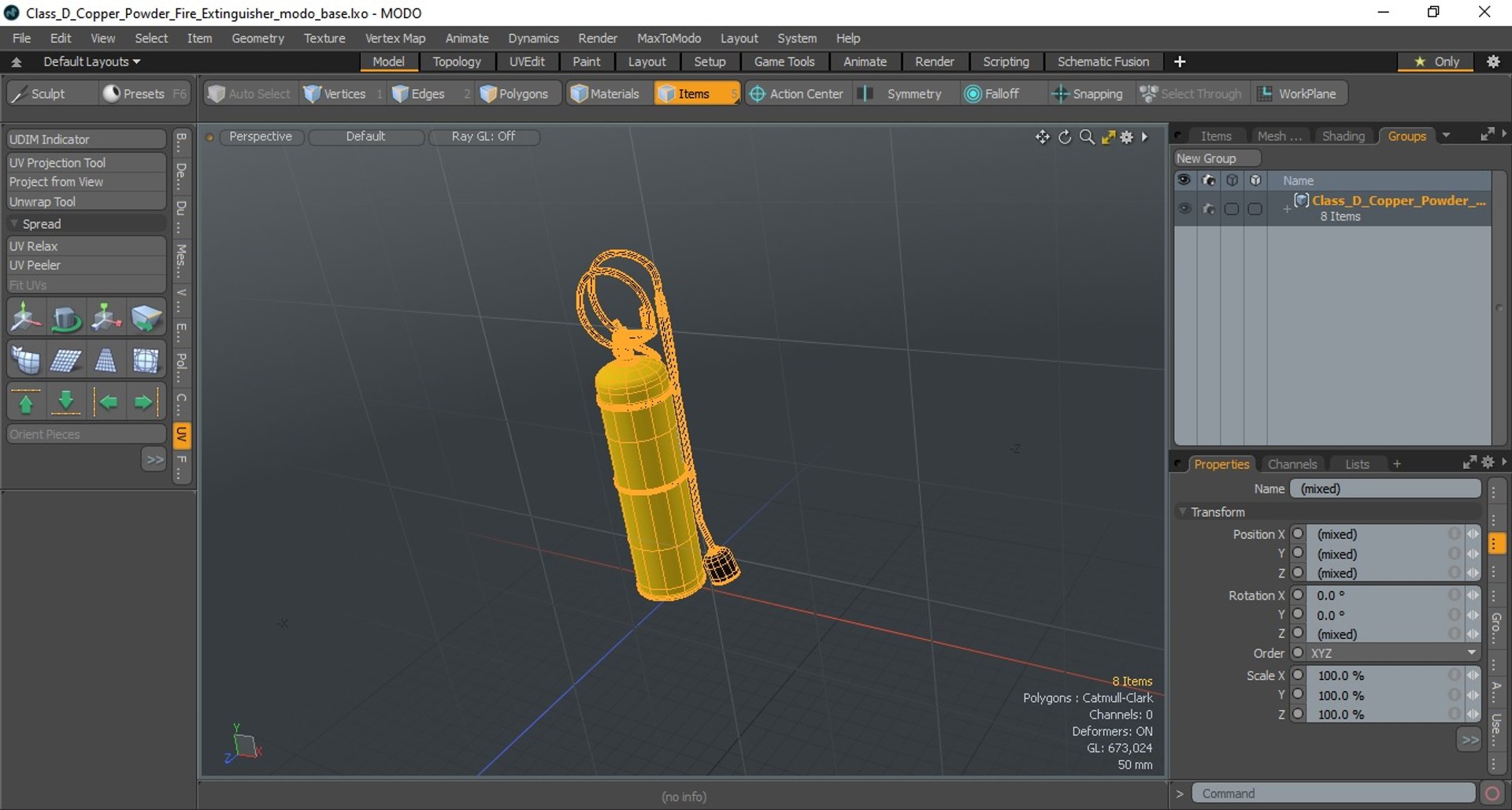 3D class d copper powder model - TurboSquid 1689264