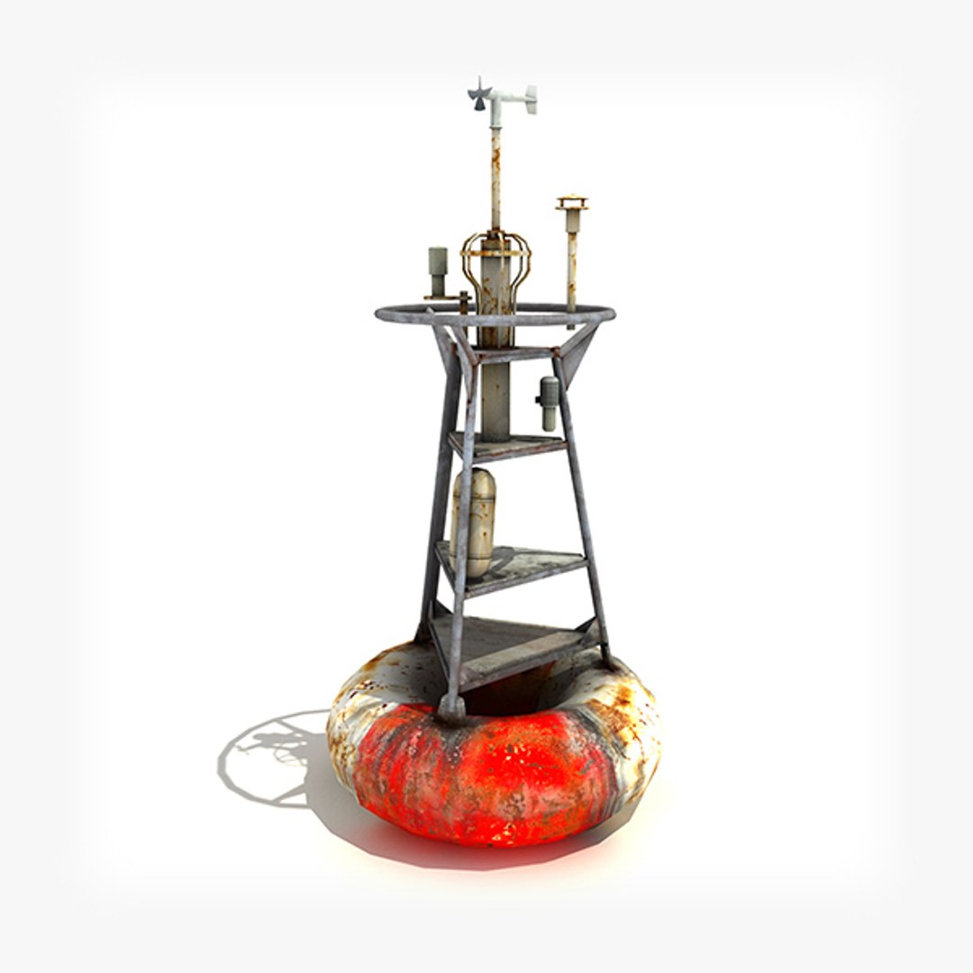 3d Pack Ocean Buoys Model