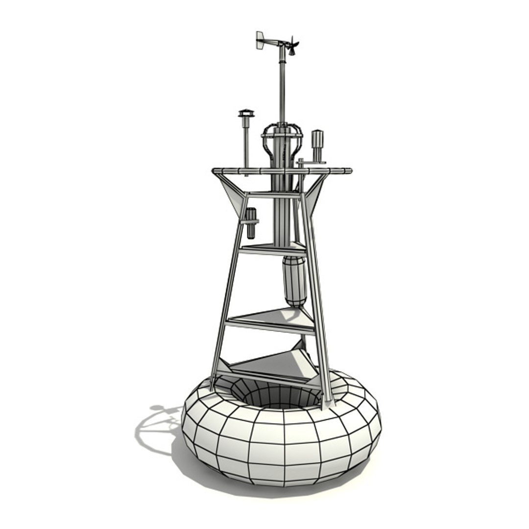 3d Pack Ocean Buoys Model