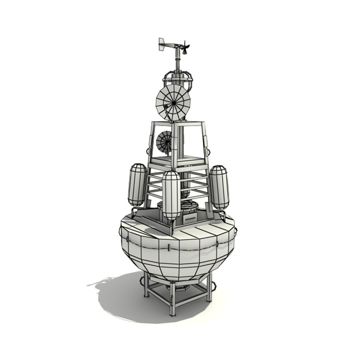 3d Pack Ocean Buoys Model