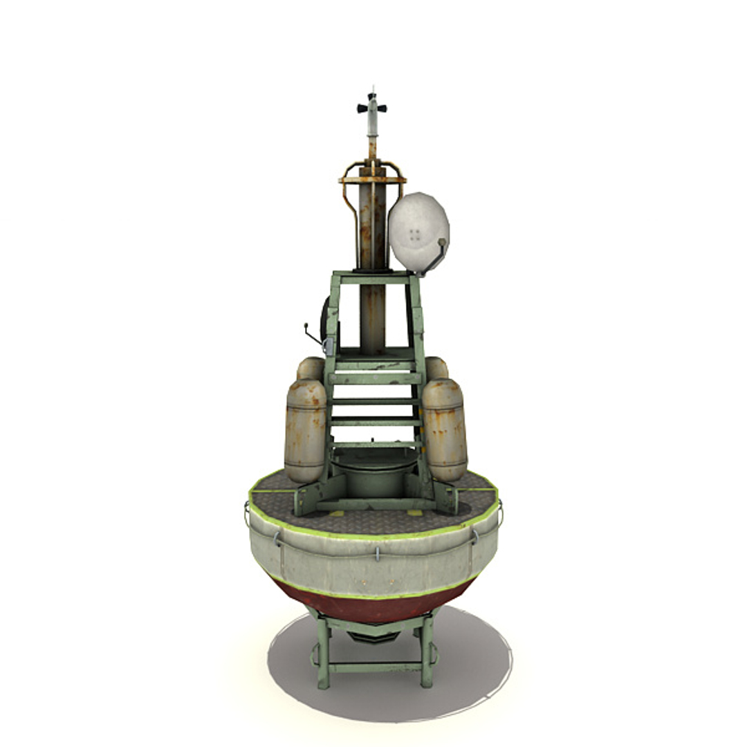 3d Pack Ocean Buoys Model