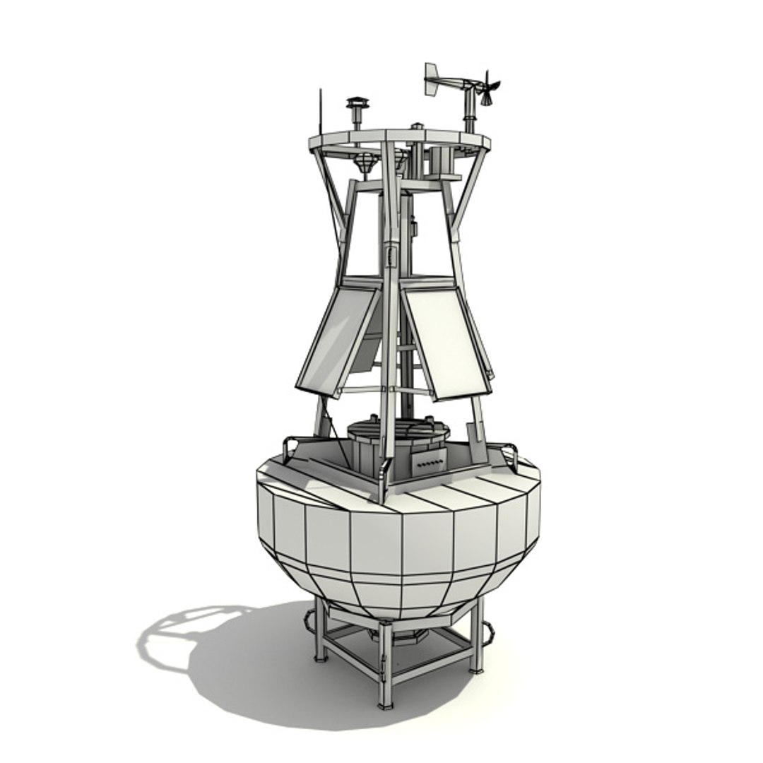 3d Pack Ocean Buoys Model
