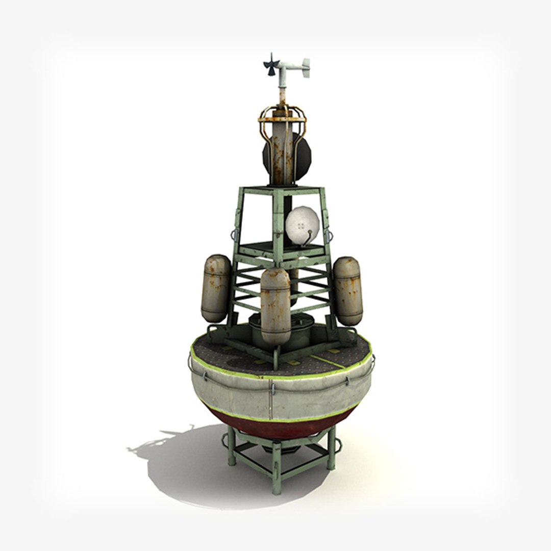 3d Pack Ocean Buoys Model