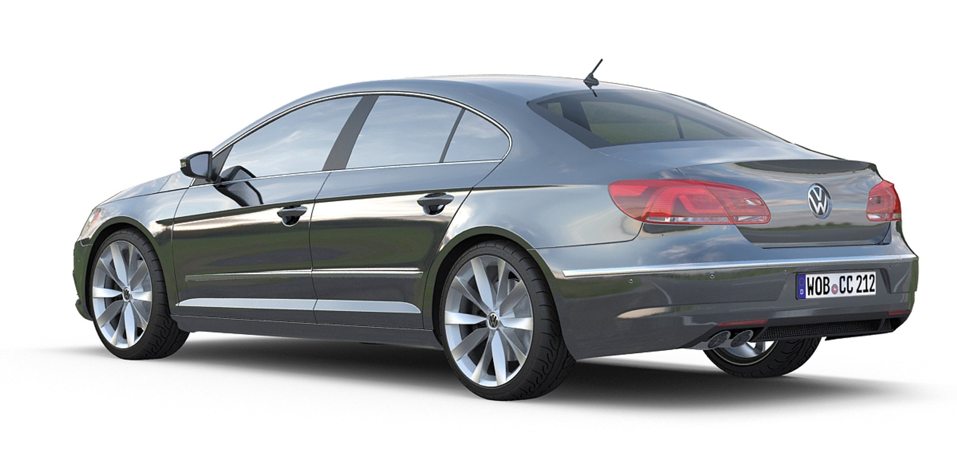 3ds max volkswagen cc 2013