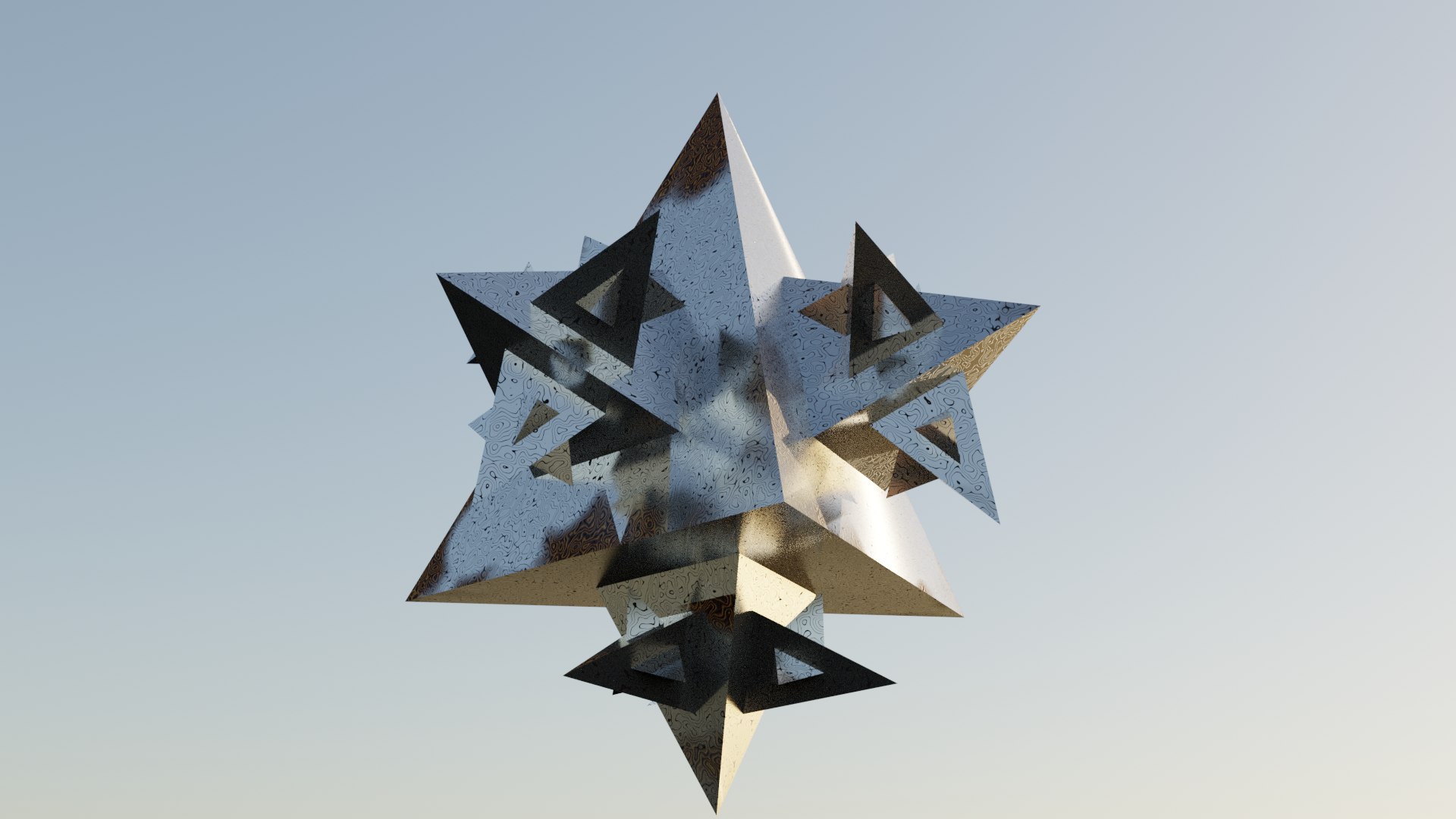 Mandelbroat Triangle 3D Model - TurboSquid 1780798
