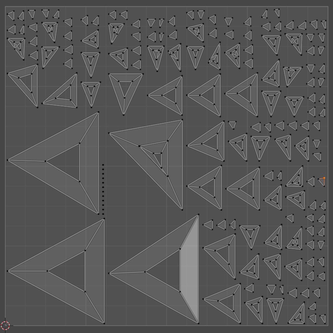 Mandelbroat Triangle 3D Model - TurboSquid 1780798