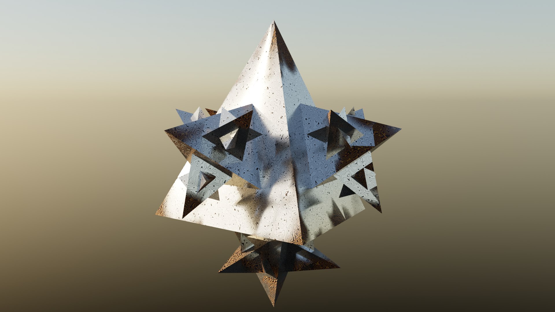 Mandelbroat Triangle 3D Model - TurboSquid 1780798