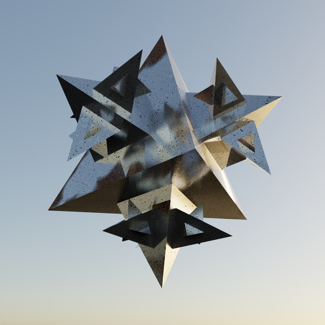 Mandelbroat Triangle 3D Model - TurboSquid 1780798