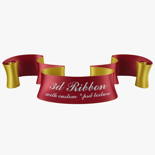 ribbon 3d max