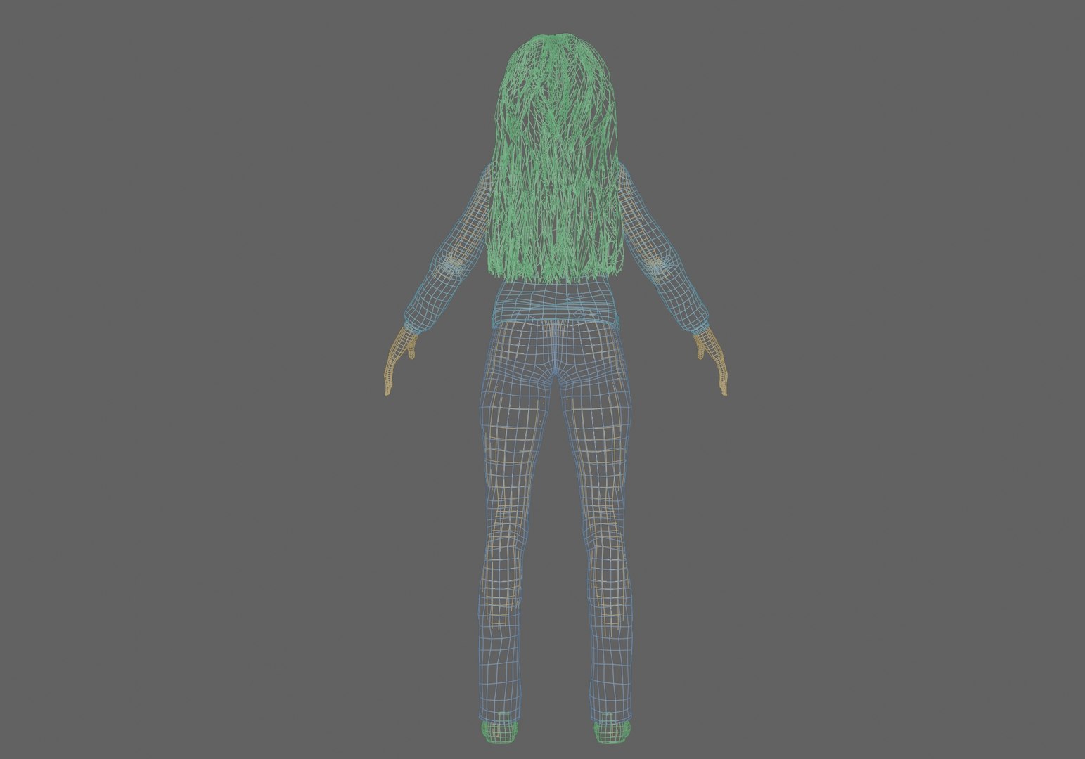 3D Basic Beautiful Girl V35652 - TurboSquid 2269177