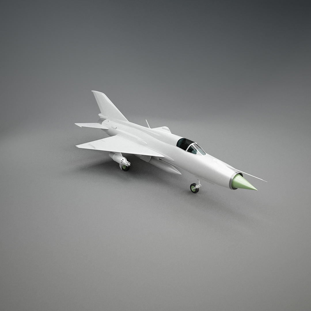 Mig-21 Pfm 3d Model