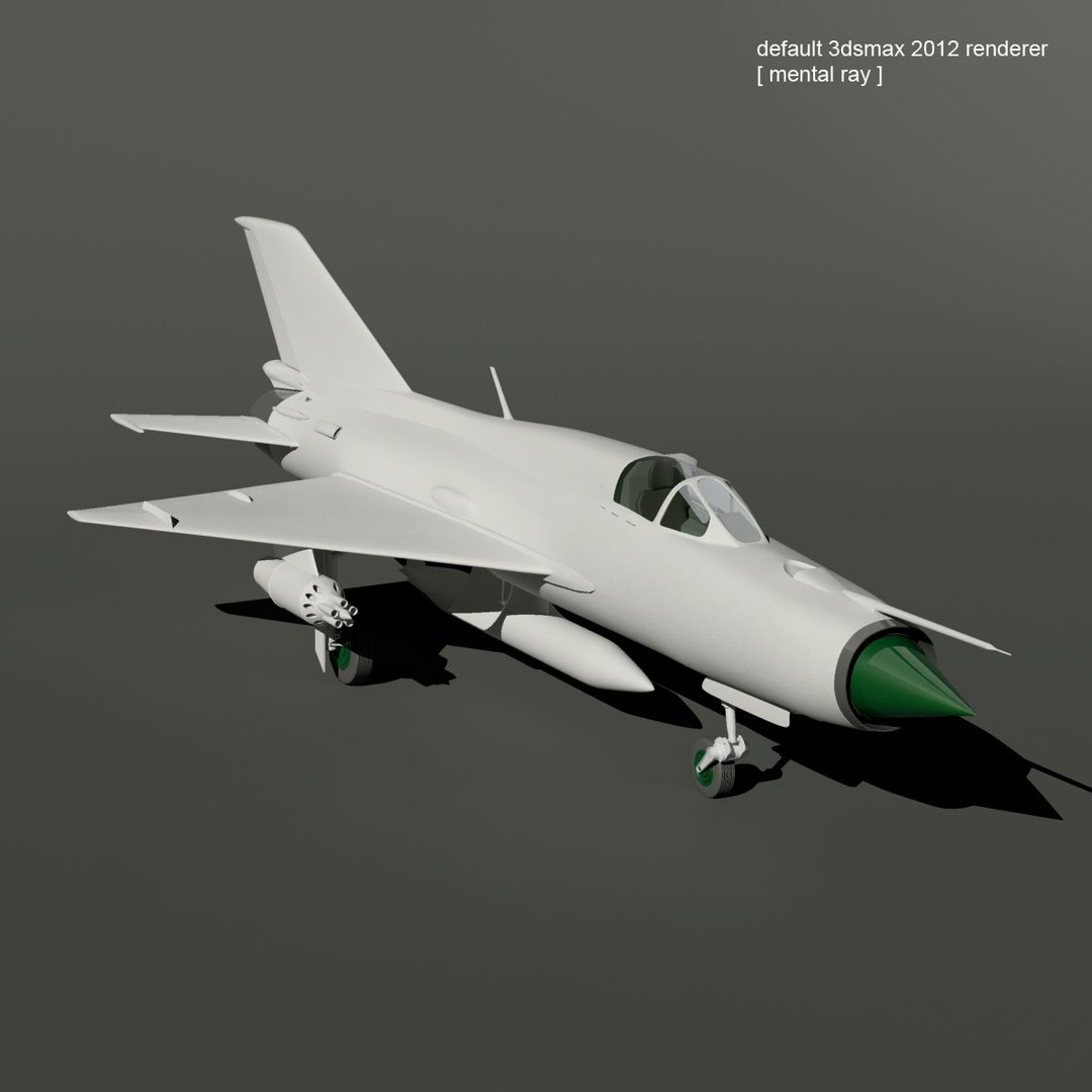 Mig-21 Pfm 3d Model