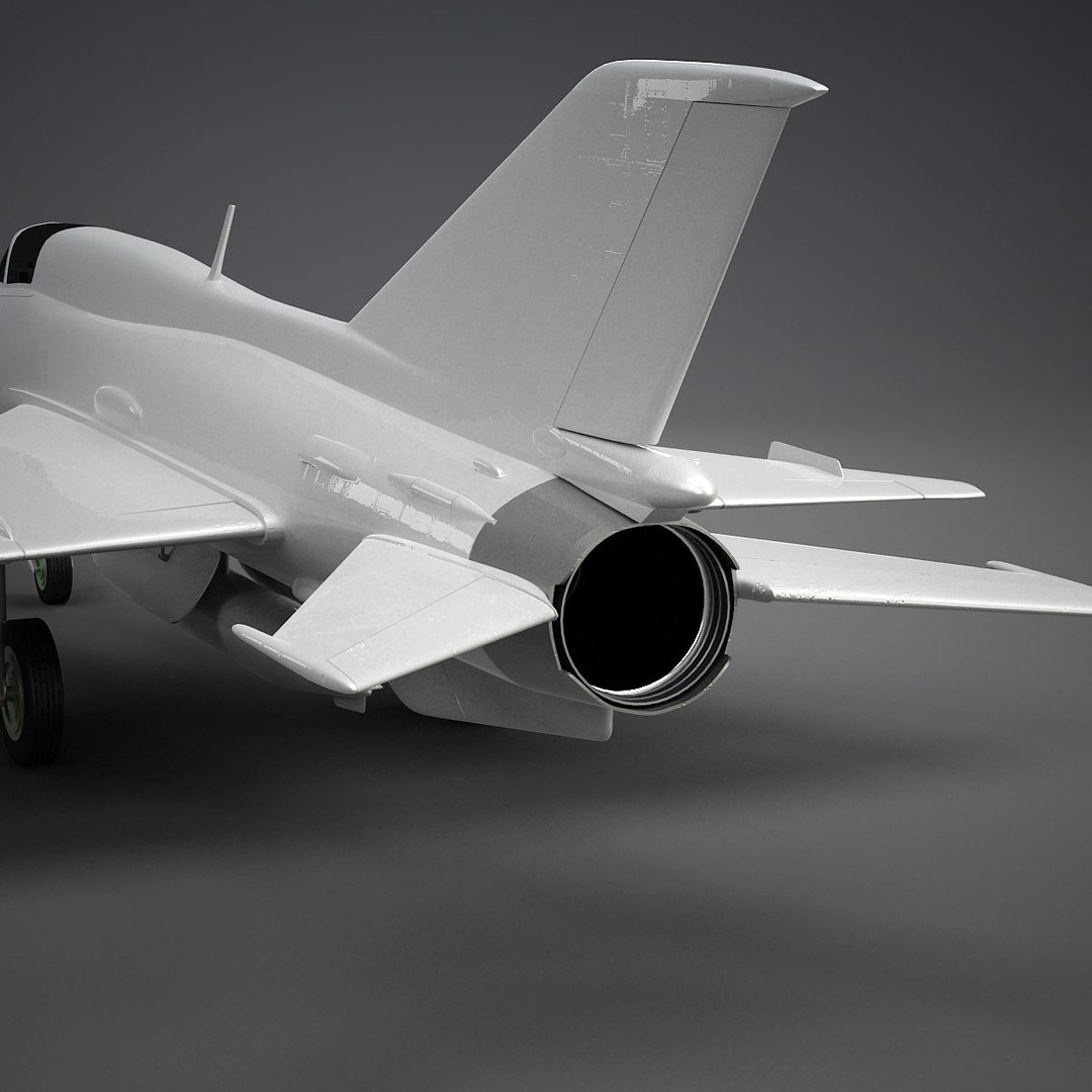 Mig-21 Pfm 3d Model