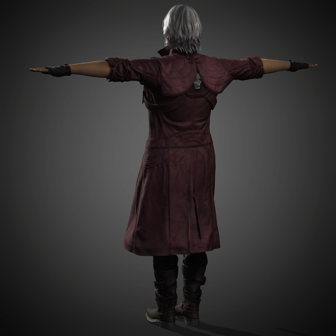 Dante Character Model - TurboSquid 2419168