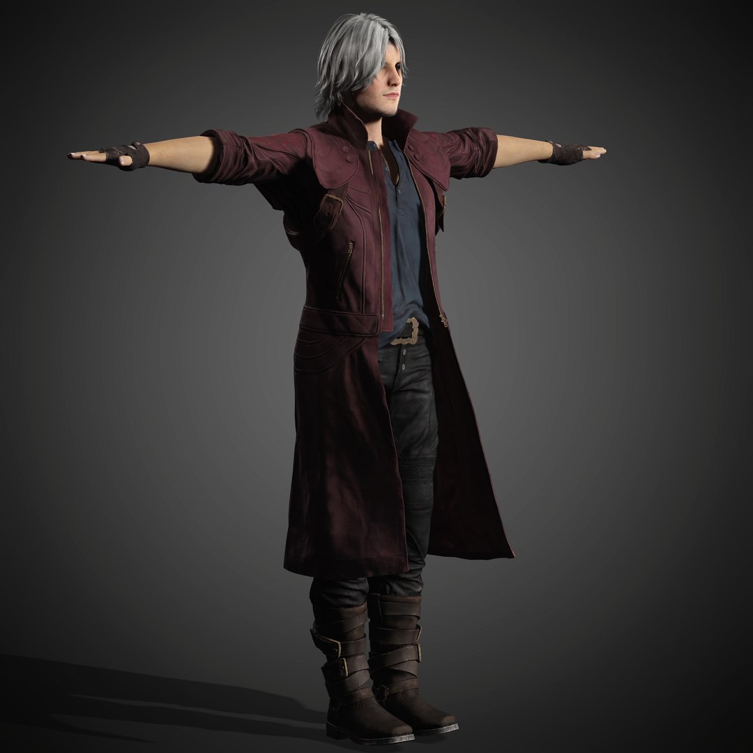 Dante Character Model - TurboSquid 2419168