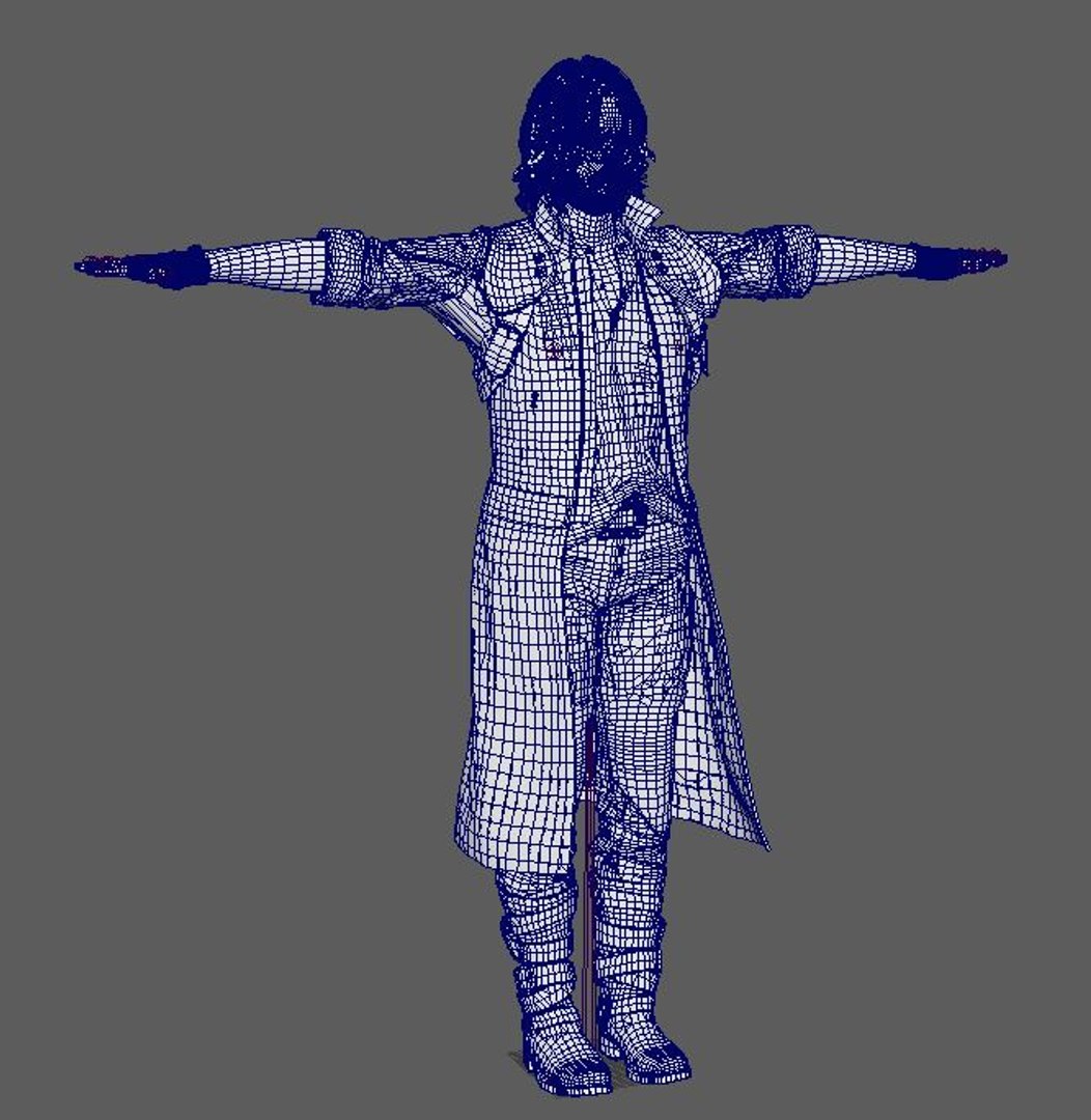 Dante Character Model - TurboSquid 2419168