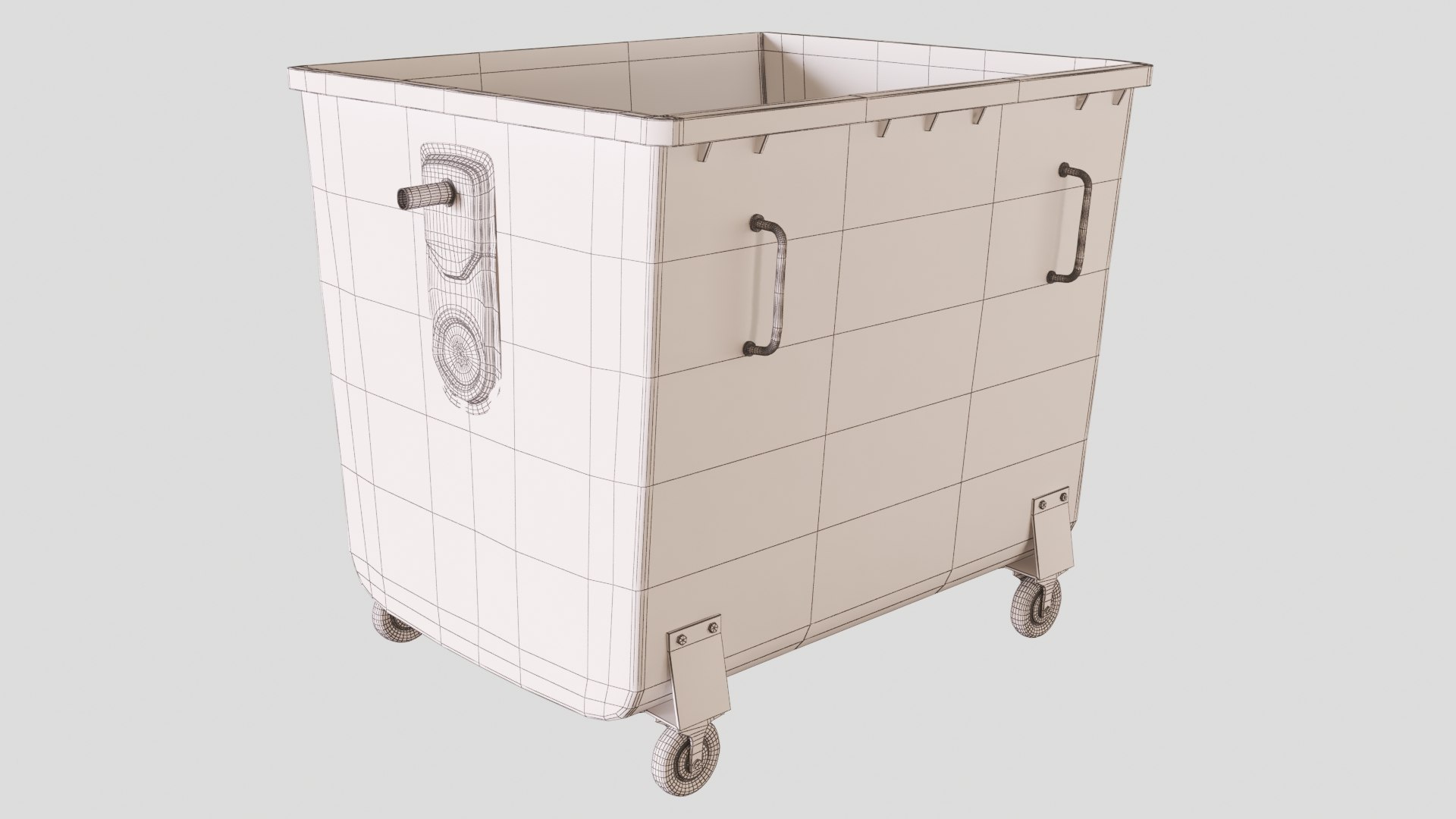 Garbage Container 3D Model - TurboSquid 1552693