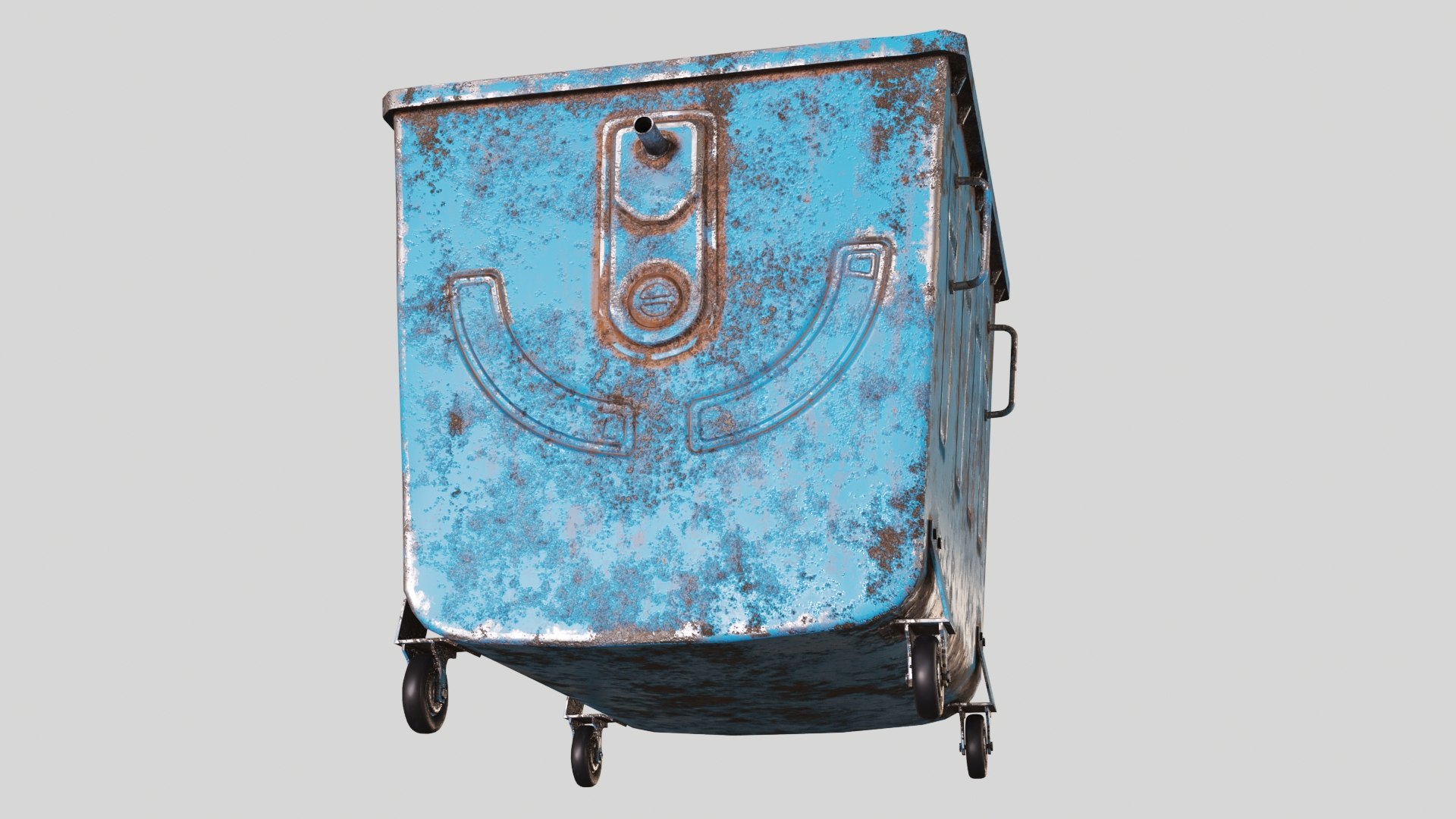 Garbage Container 3D Model - TurboSquid 1552693