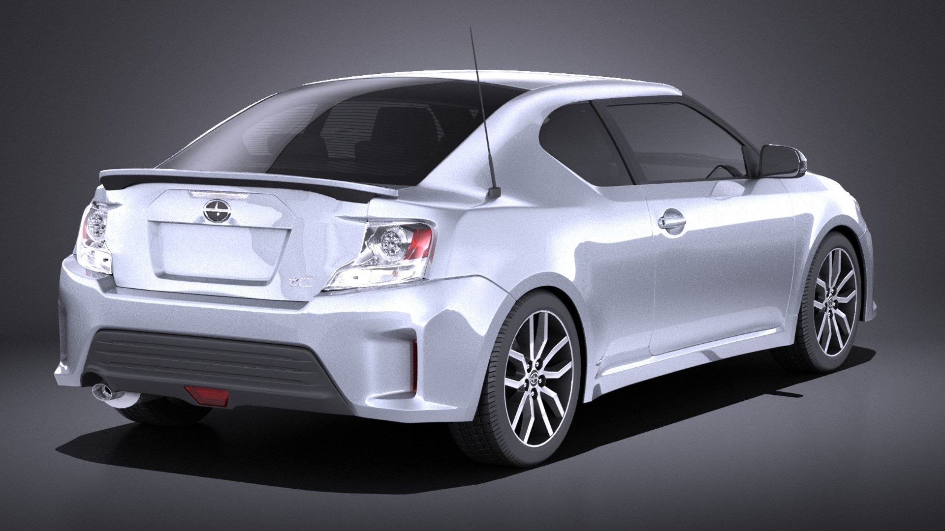 3D 2016 Scion Tc Model - TurboSquid 1229583