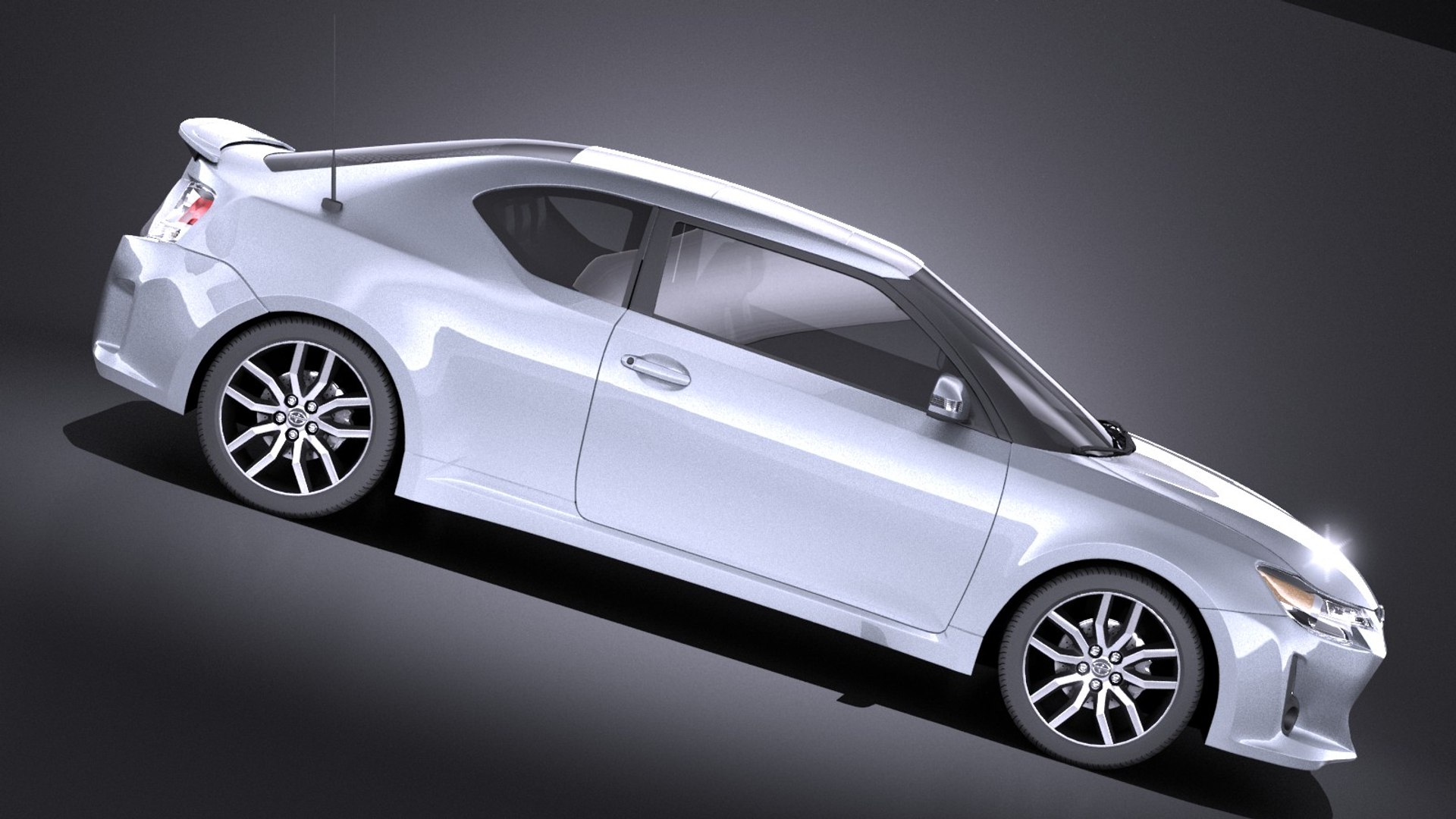 3D 2016 Scion Tc Model - TurboSquid 1229583