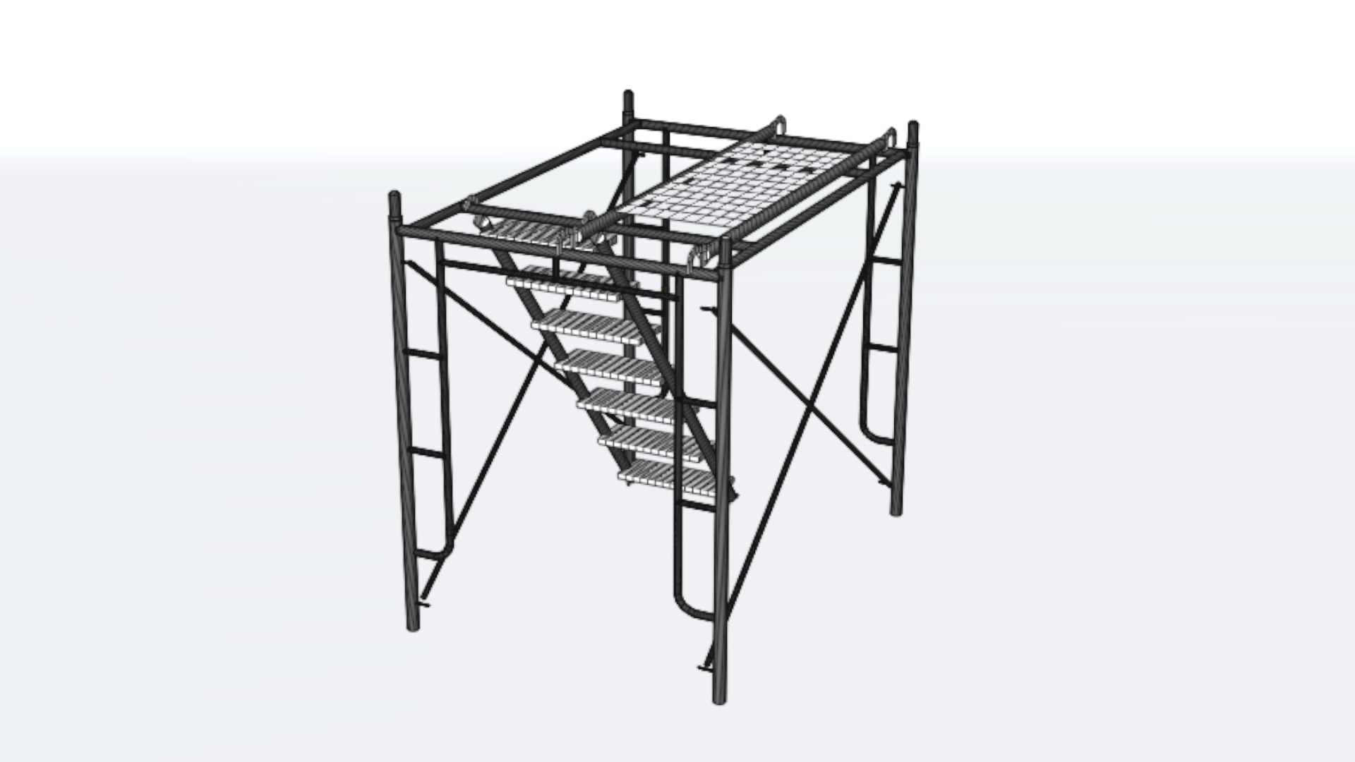 3D Scaffolding Model - TurboSquid 2251772