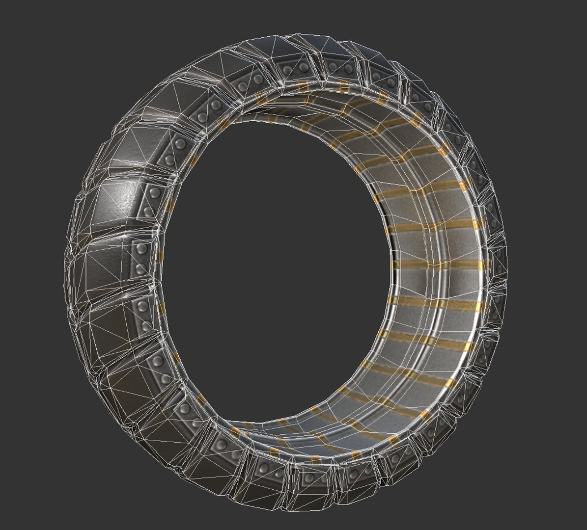 3ds Red Hydraulic Suspension Tires