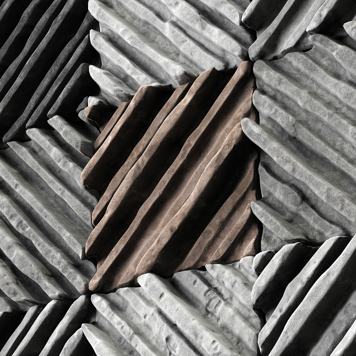 Panel concrete 3D - TurboSquid 1658221