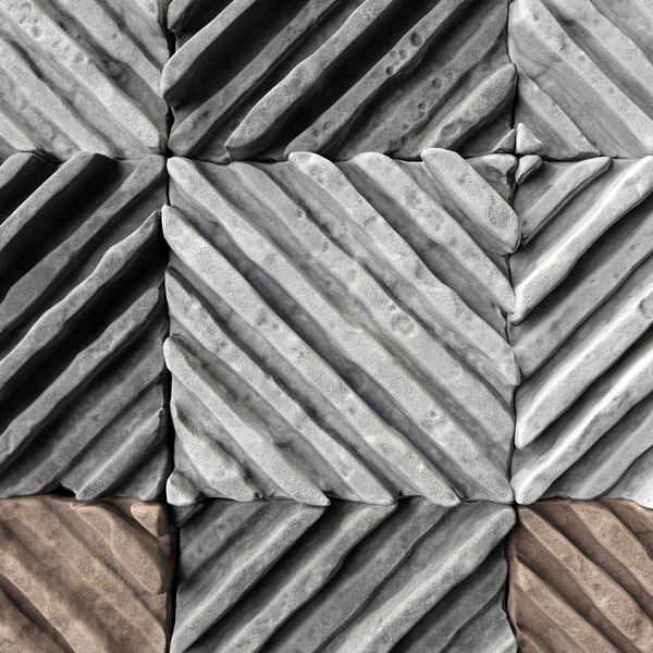 Panel concrete 3D - TurboSquid 1658221