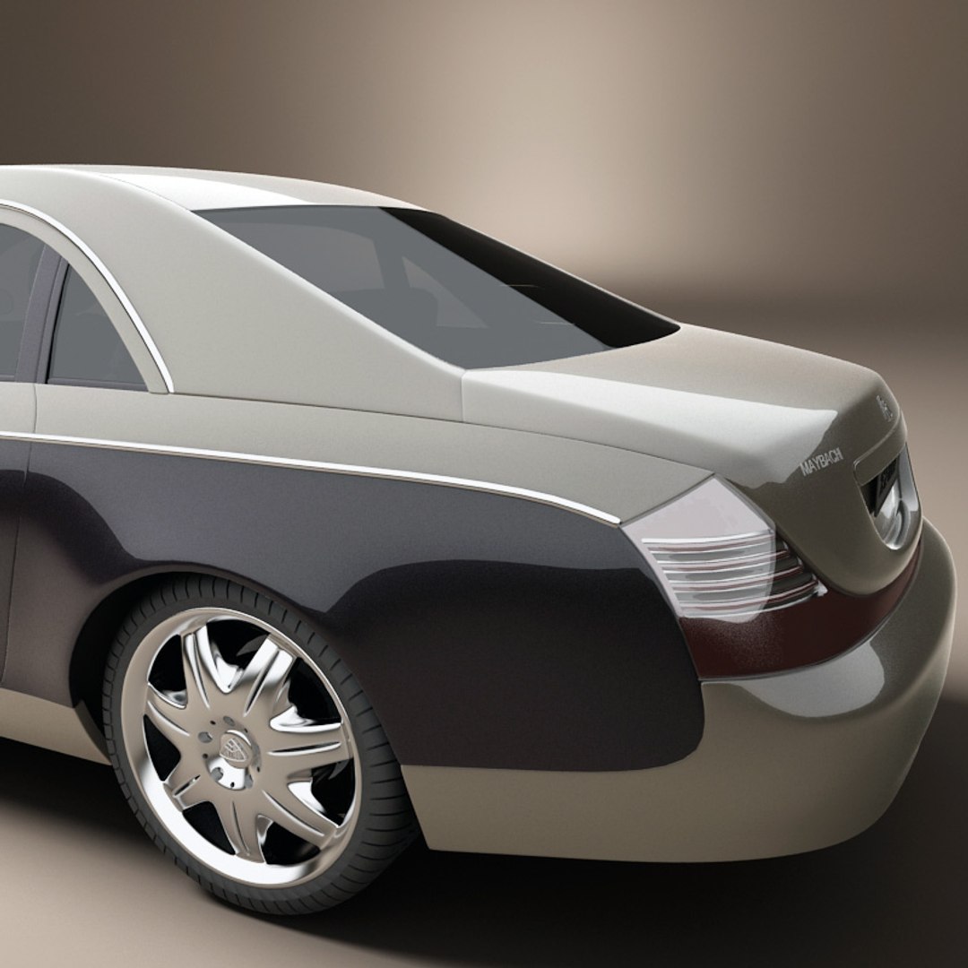 Maybach 62s 3d Model