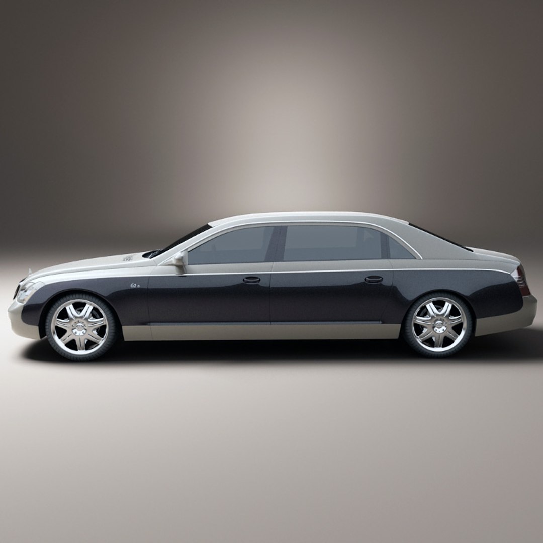 Maybach 62s 3d Model
