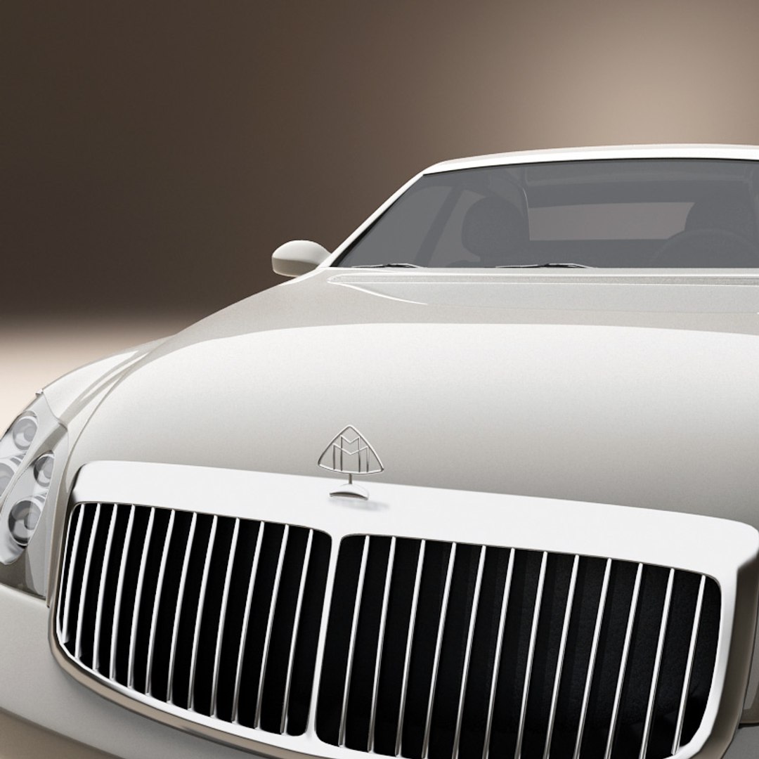 Maybach 62s 3d Model