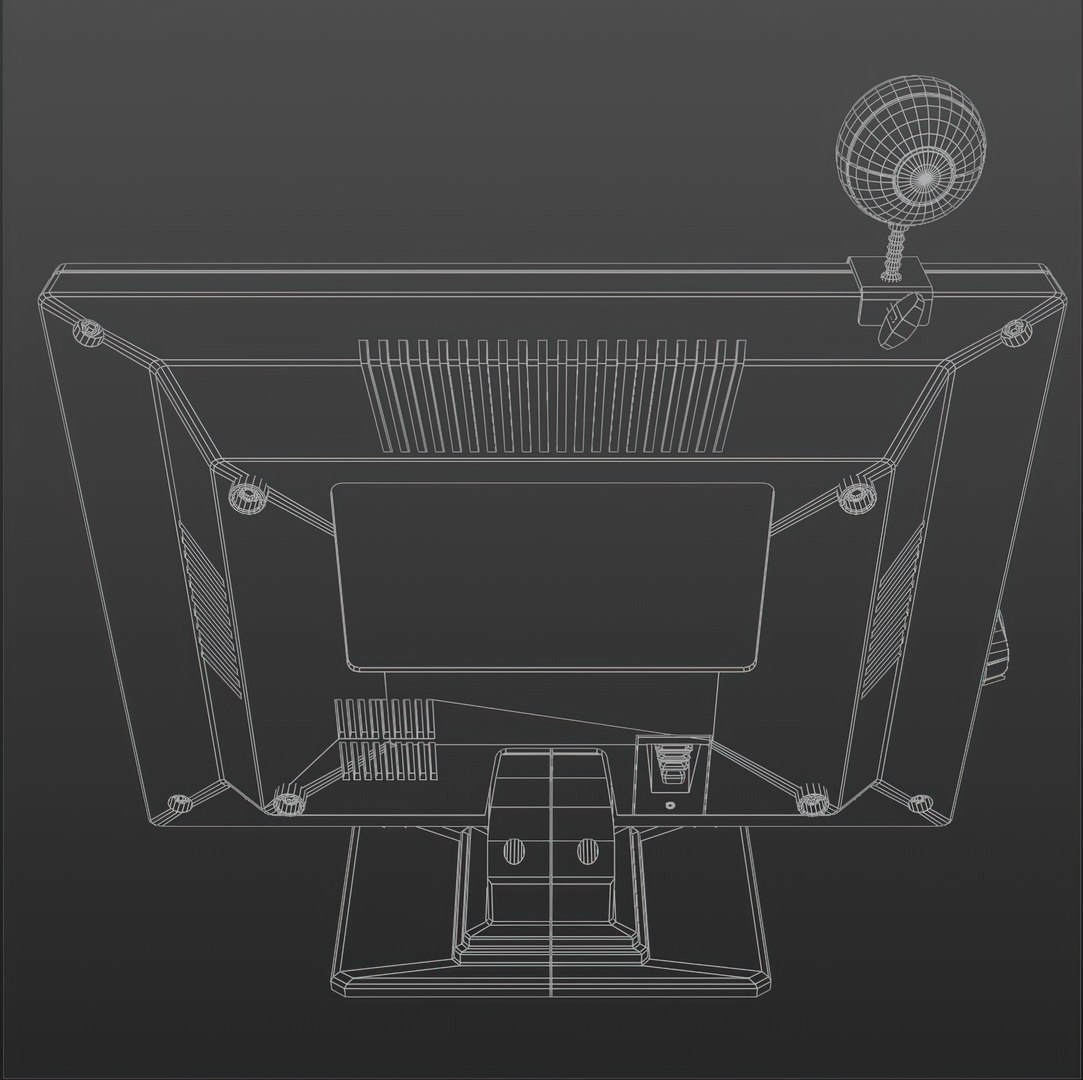 Old Monitor model - TurboSquid 1986386