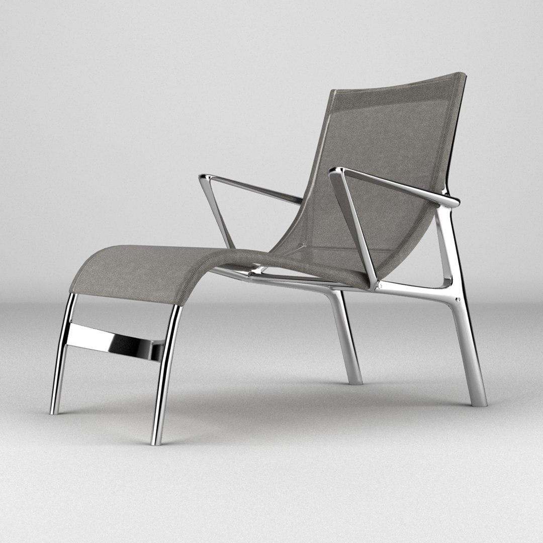 3d alias armframe chair model