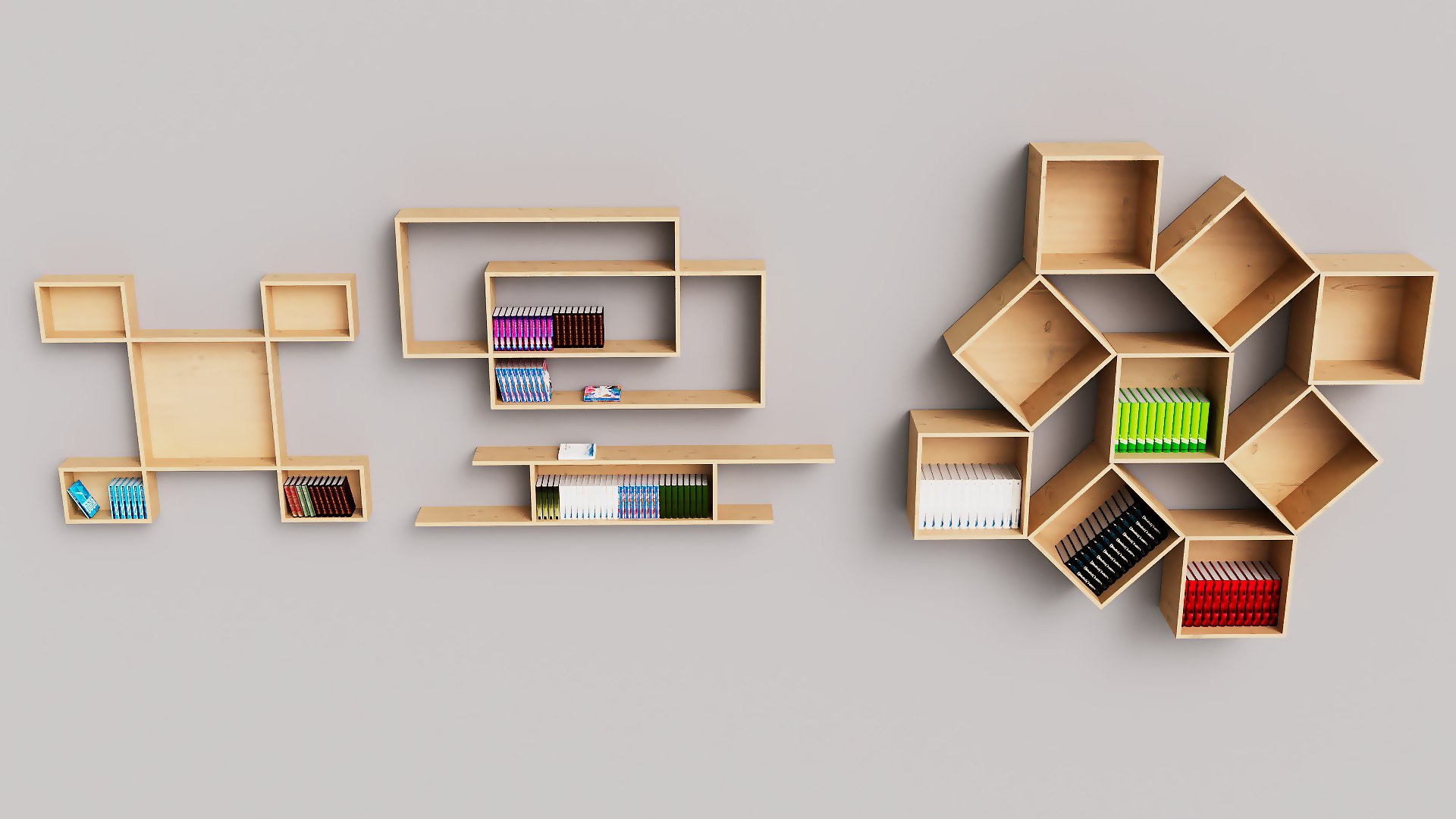 3D model Bookshelf - TurboSquid 2061930