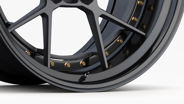 Wheel rotiform 3D model - TurboSquid 1691400