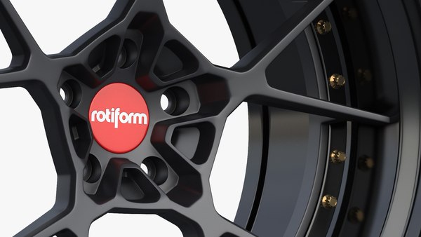 Wheel rotiform 3D model - TurboSquid 1691400