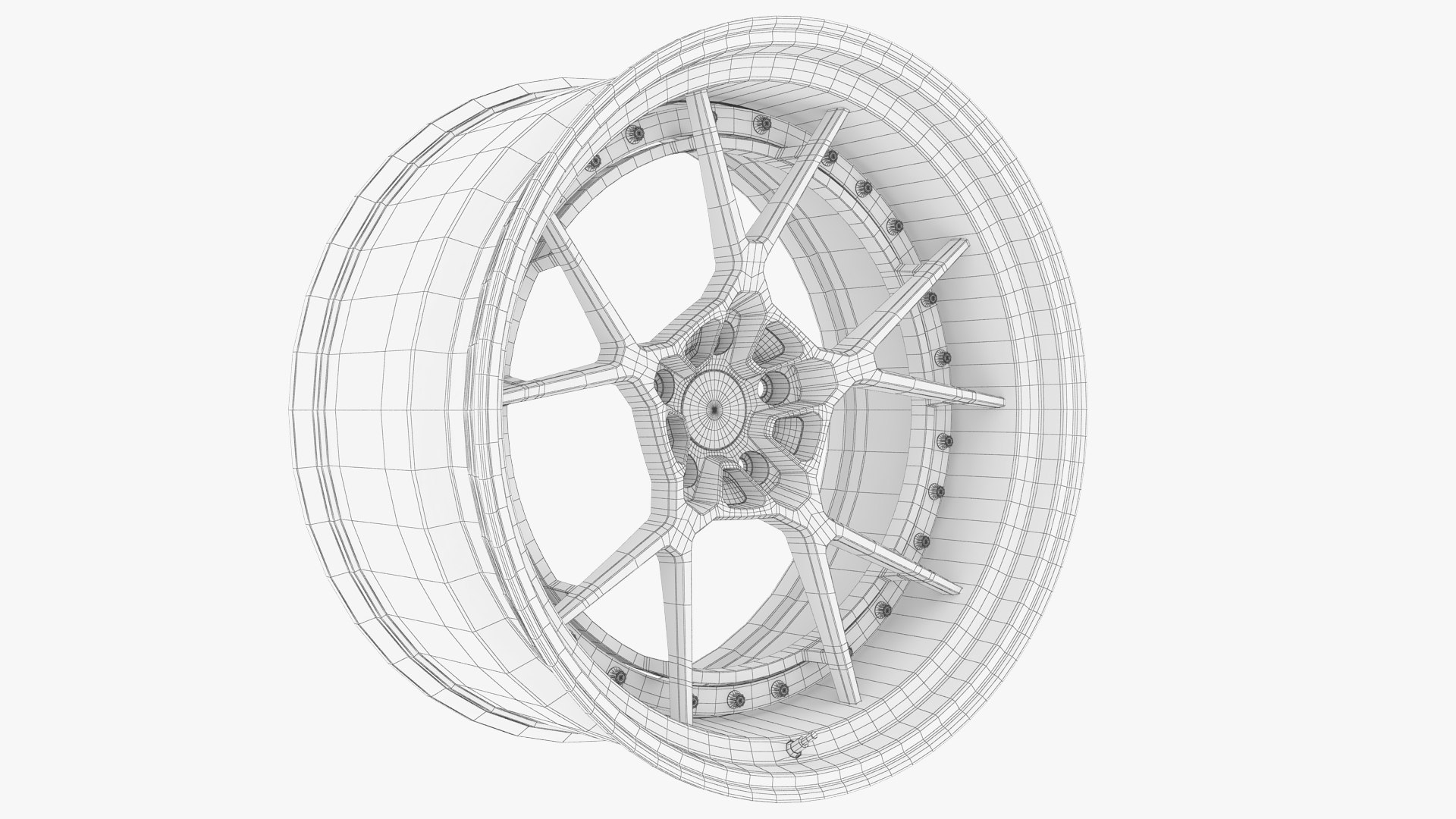 Wheel Rotiform 3D Model - TurboSquid 1691400