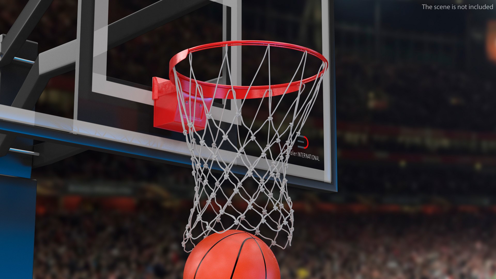 Basketball Ball Flies Ring 3D Model - TurboSquid 1486260