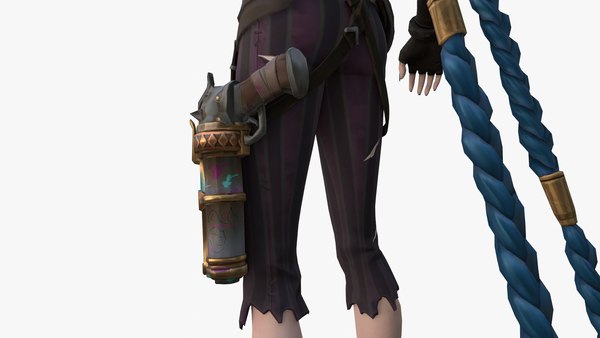 modelo 3d Arcano Jinx aparejado - League of Legends - TurboSquid 1818405