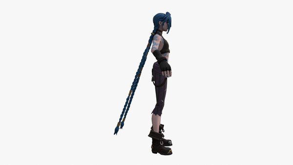 modelo 3d Arcano Jinx aparejado - League of Legends - TurboSquid 1818405