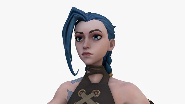 modelo 3d Arcano Jinx aparejado - League of Legends - TurboSquid 1818405