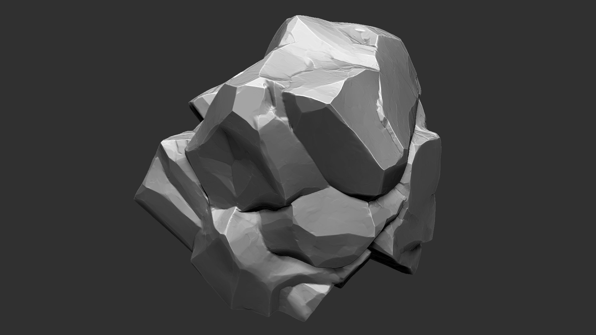 3D Mountain rock Zbrush sculpt model - TurboSquid 2062188