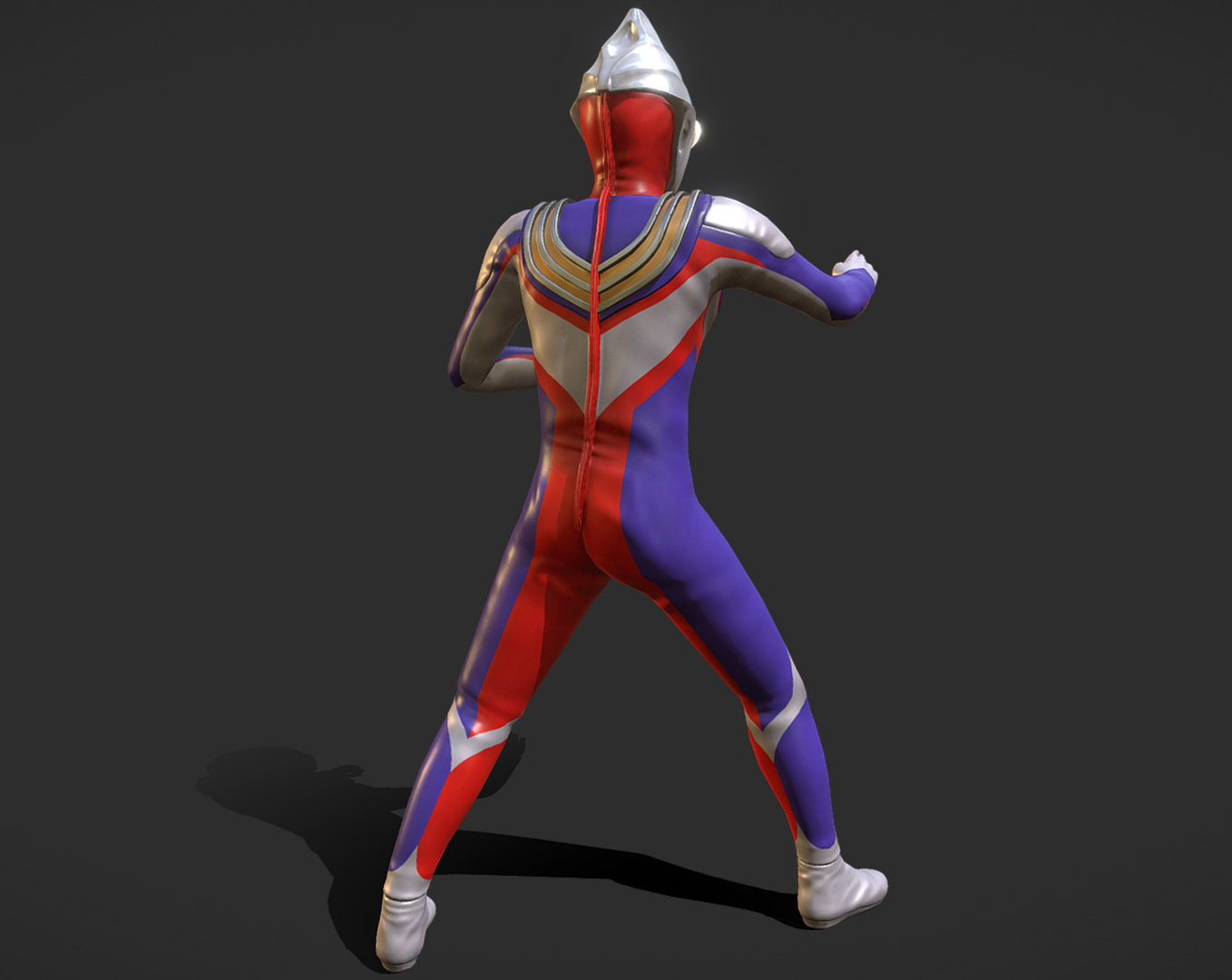 3D ultraman tiga model - TurboSquid 1700232