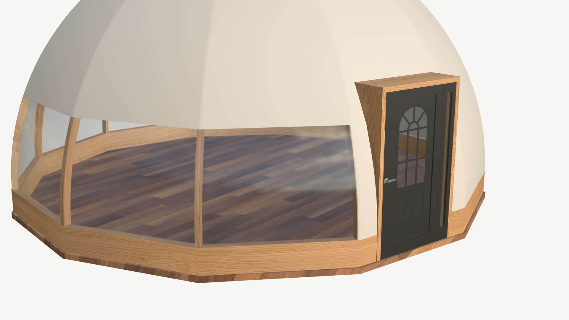 3D Dome Structure Realistic Model - TurboSquid 2122601