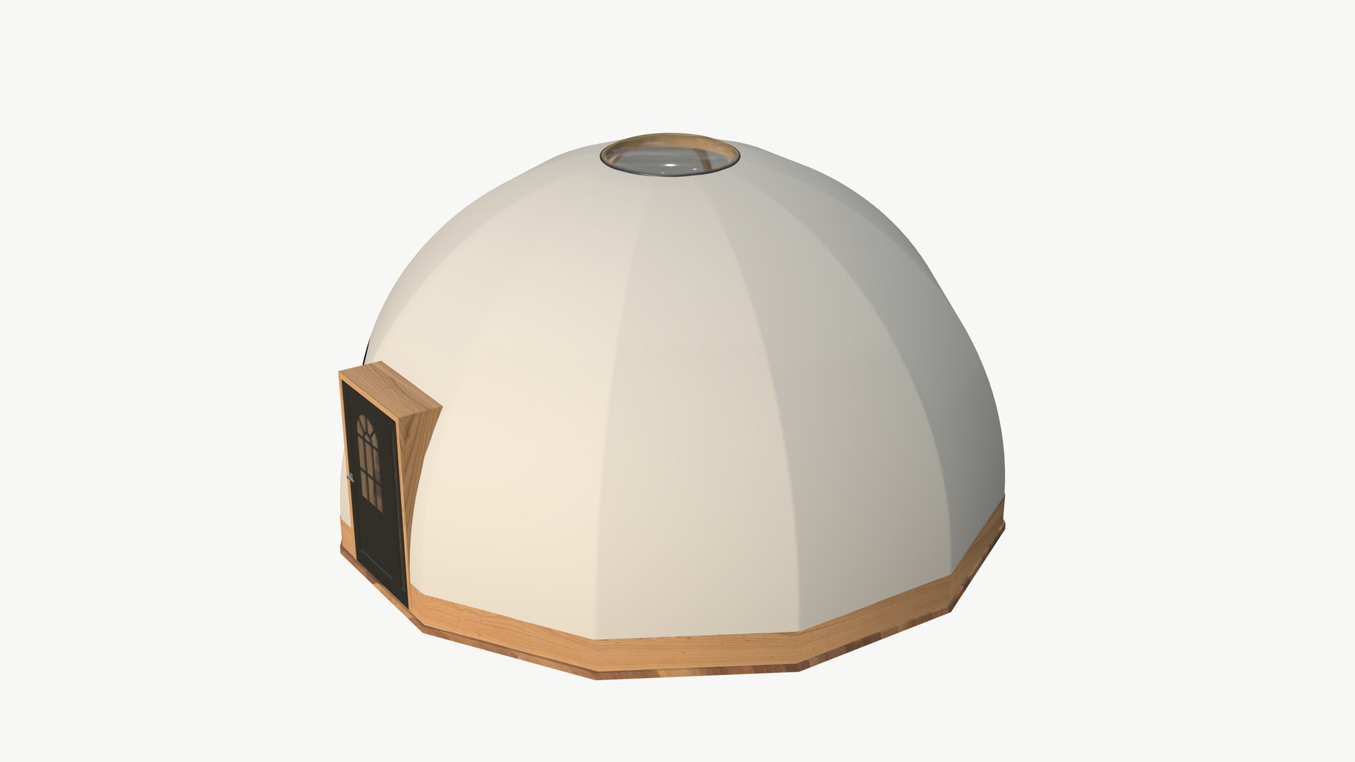 3D Dome Structure Realistic Model - TurboSquid 2122601