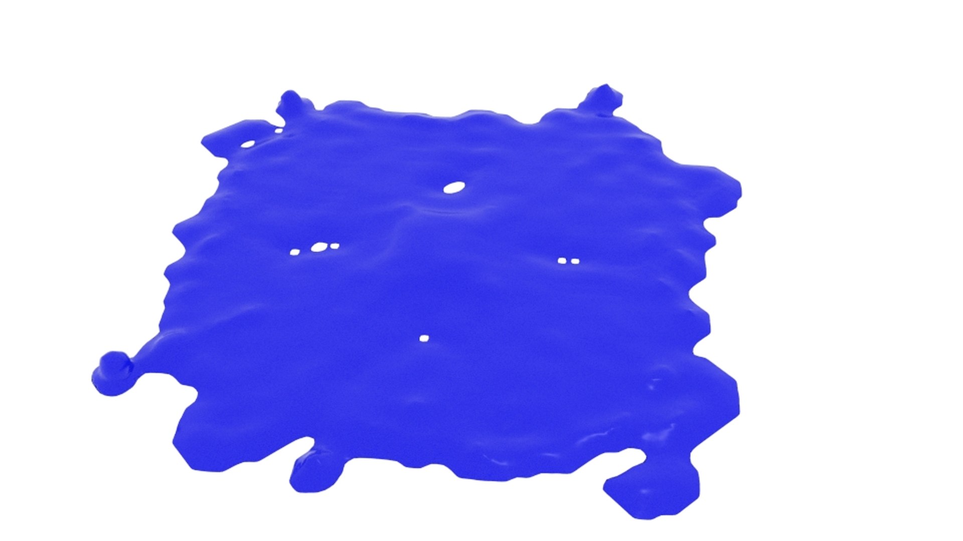 3D Cube Splash Splatter Model - TurboSquid 1161739