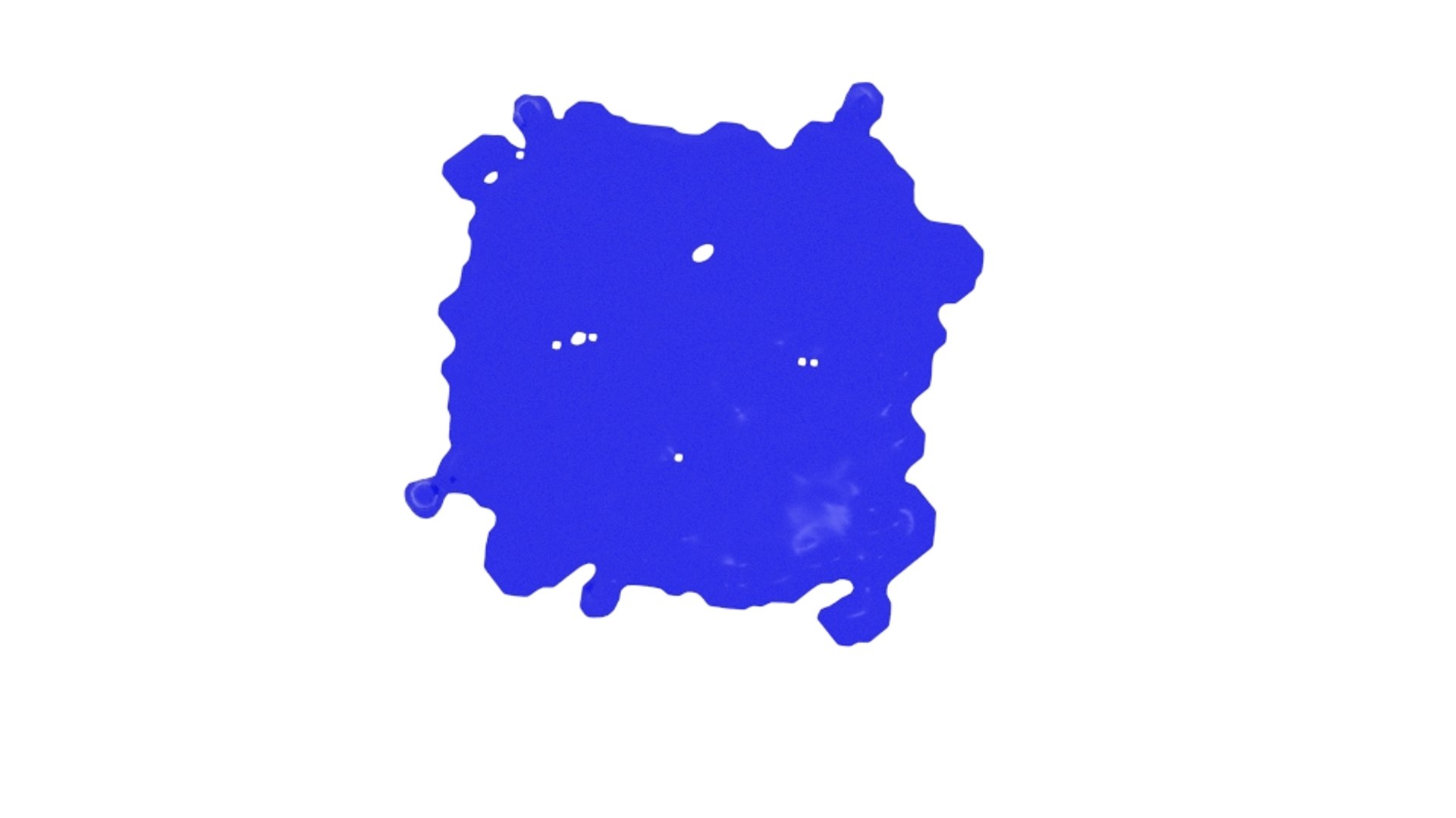 3D Cube Splash Splatter Model - TurboSquid 1161739